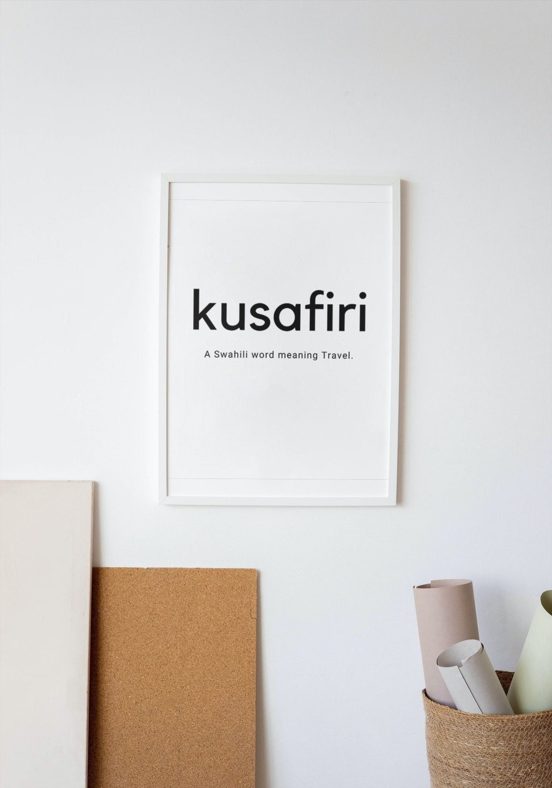 Travel Print-swahili Print-8x10 Inches-african Print-travel Art Print ...