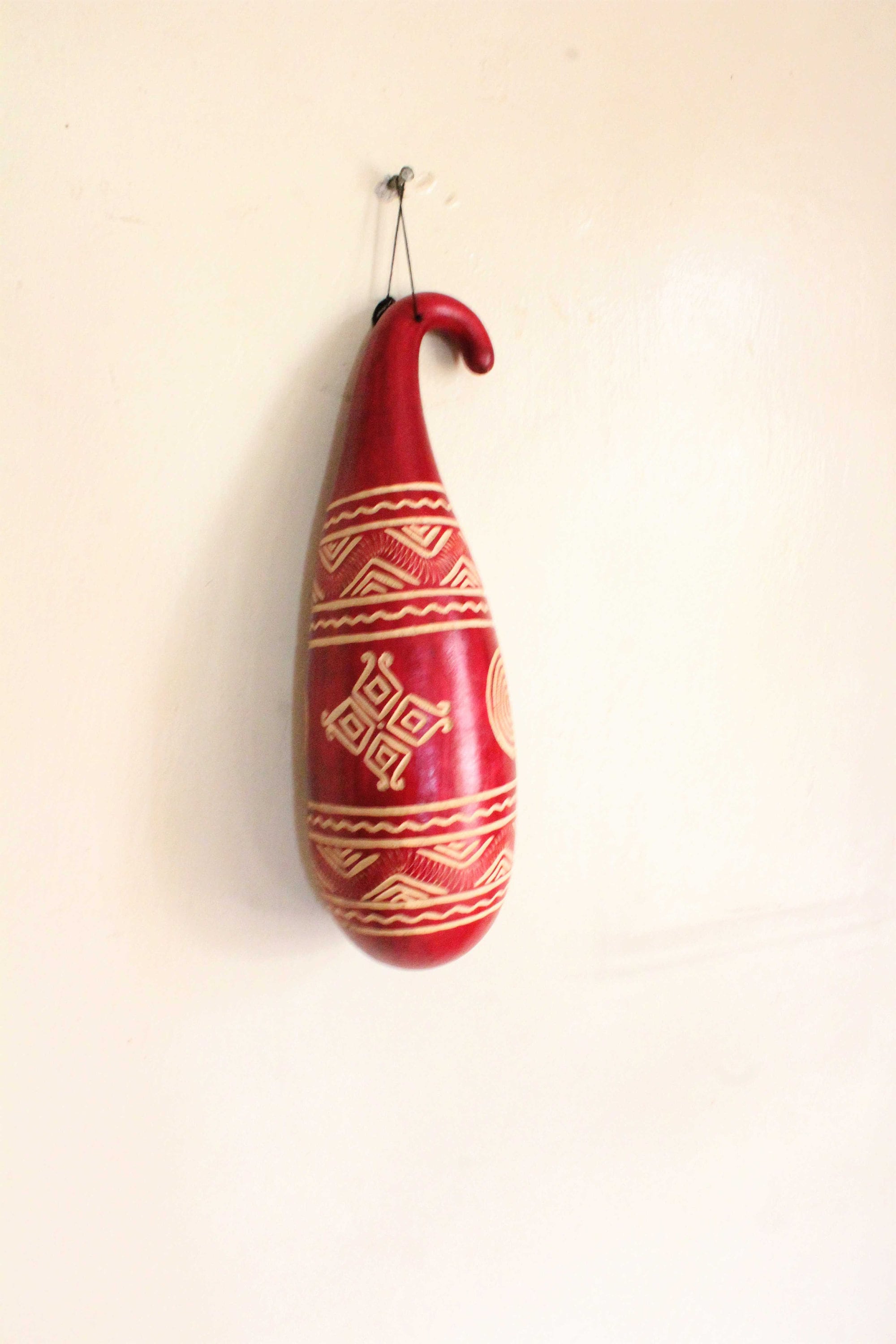 Handmade African Gourds-african Decor-handpainted Natural Gourds-wall ...