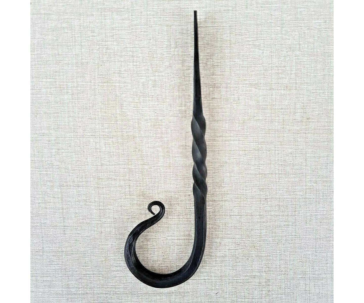 Hook Medieval wall hook Hand-forged wrought iron coat rack | Etsy