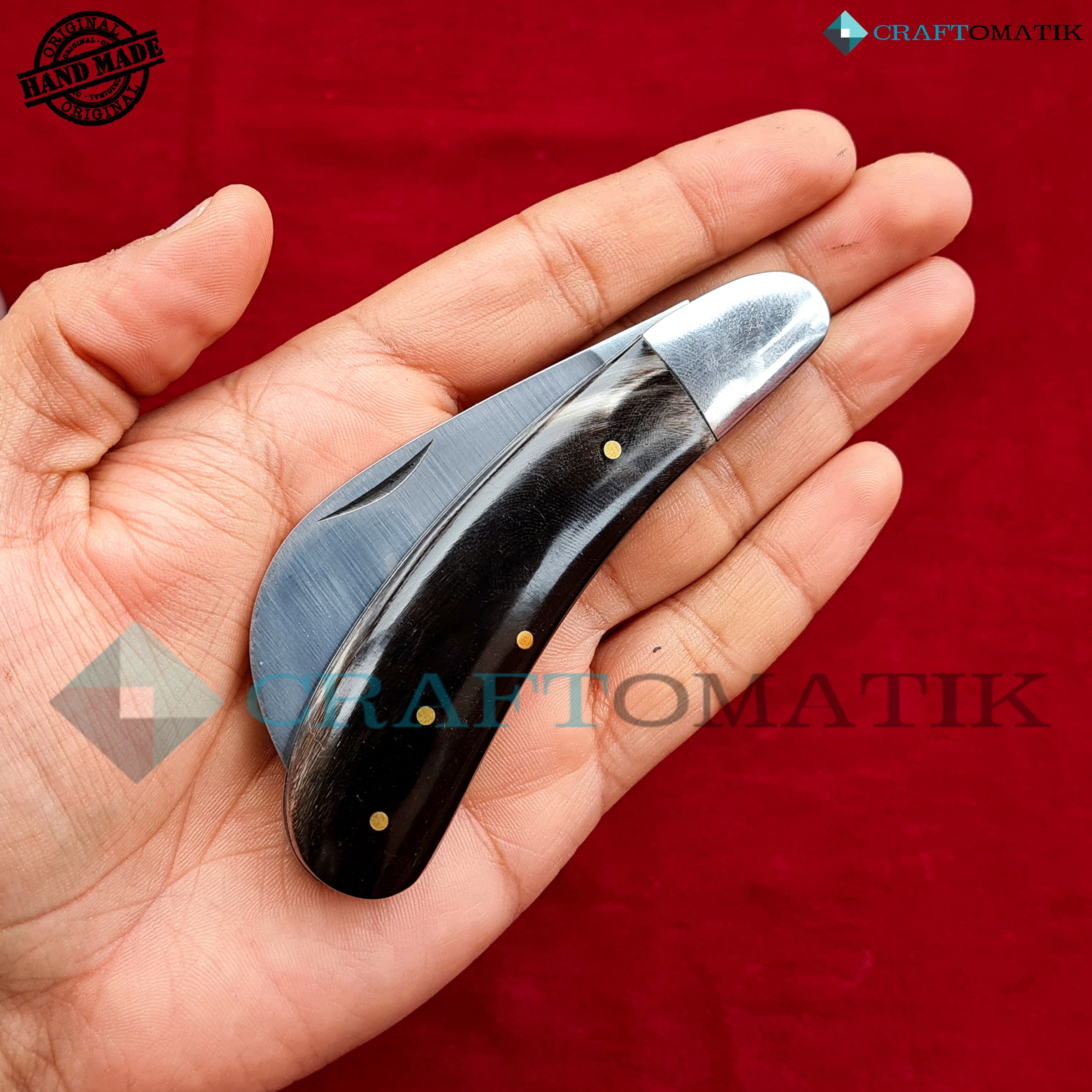 Pocket Knife | Jackknife | Steel Knife | Handmade Outdoor Knife ...