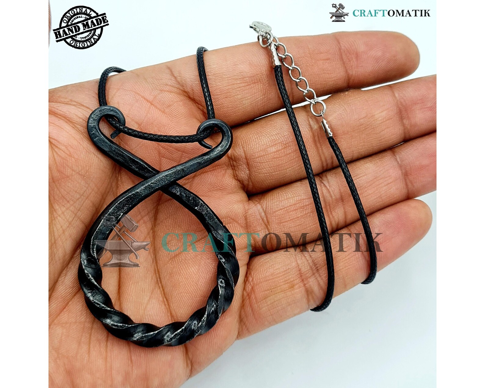 Medieval Amulet | Handmade Viking Pendant | Wrought Iron Celtic Locket ...
