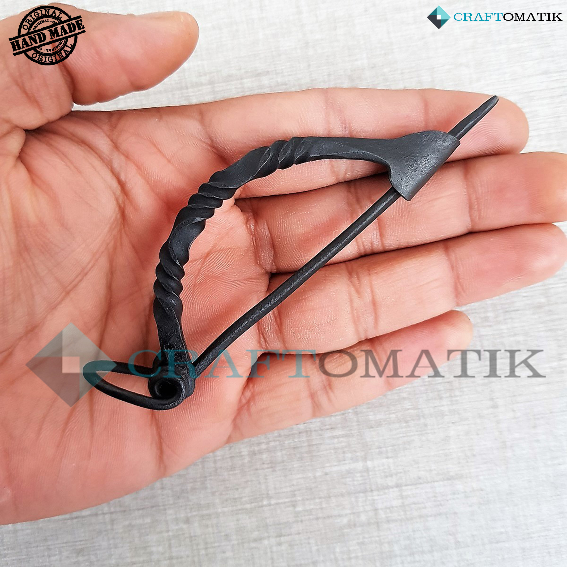 Fibula Garment Pin Viking Clasp Fibula Medieval LARP Hand - Etsy