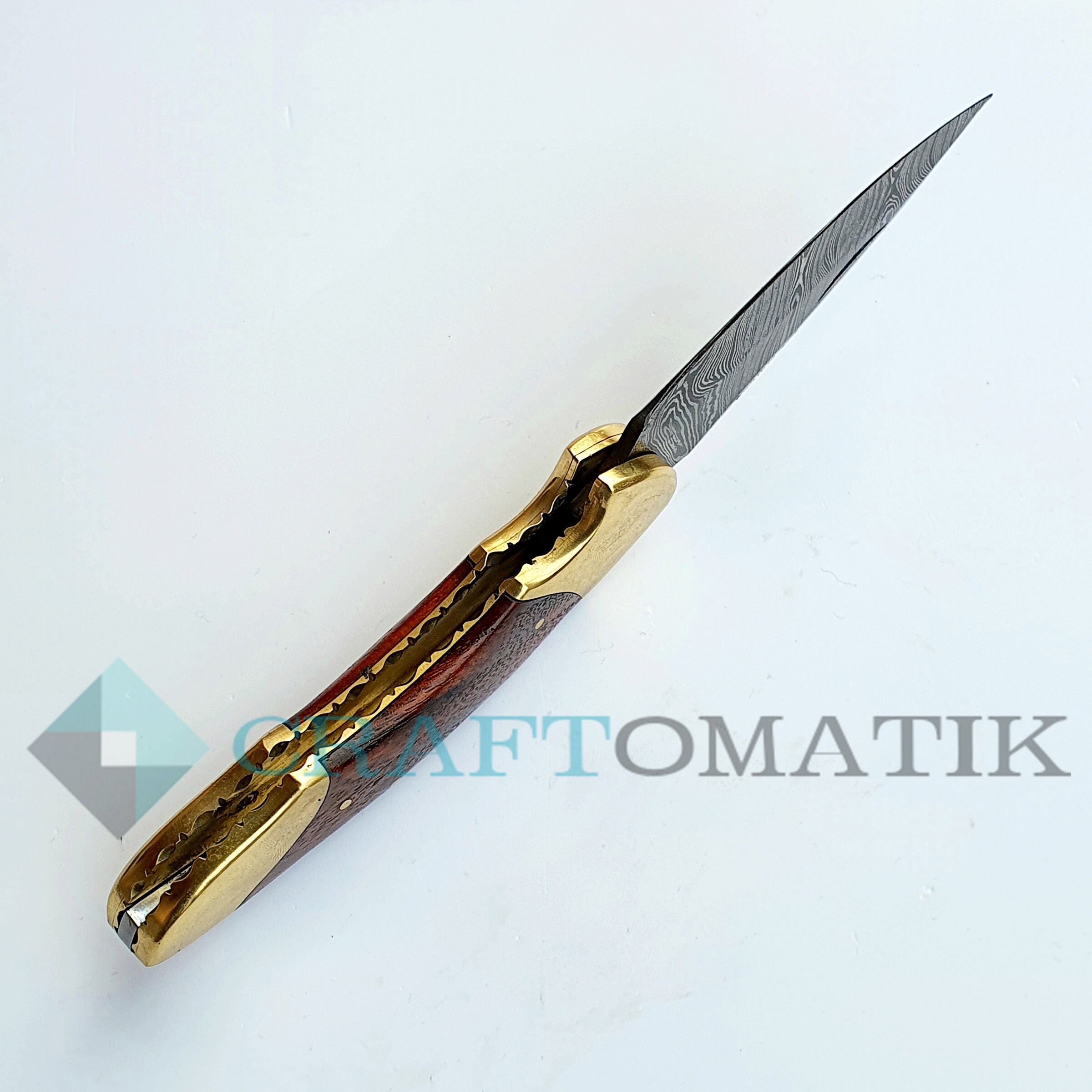 Pocket Knife Jackknife Damask Knife Handmade Damascus - Etsy