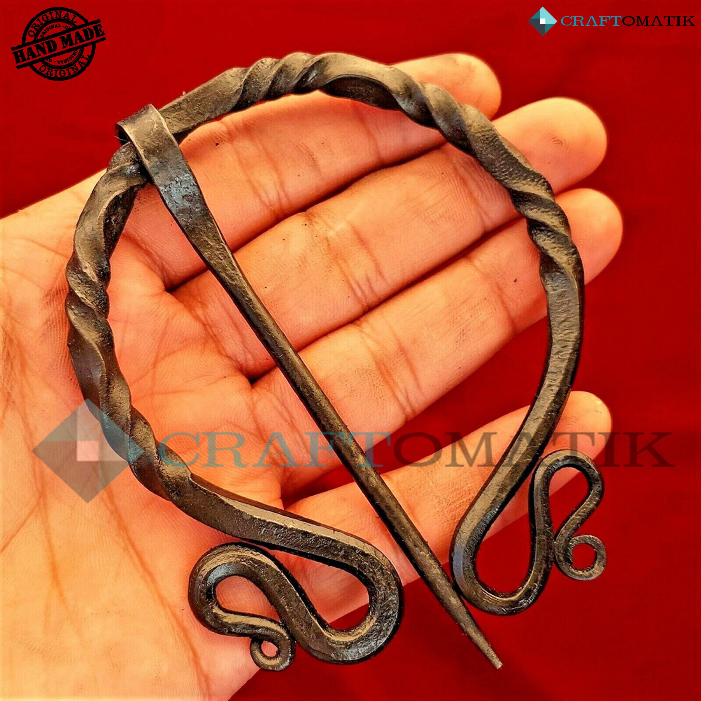 Fibula Cloth Pin Viking Clasp Fibula Medieval LARP - Etsy