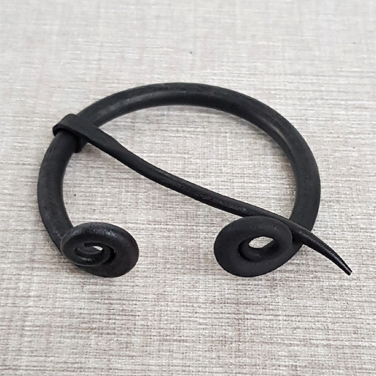 Fibula Garment Pin Viking Clasp Fibula Medieval LARP Hand - Etsy