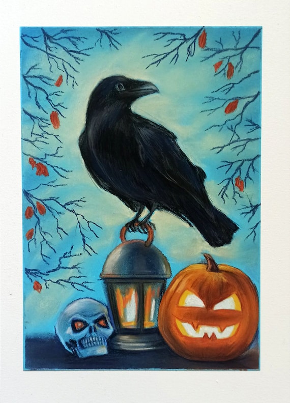 Halloween Raven