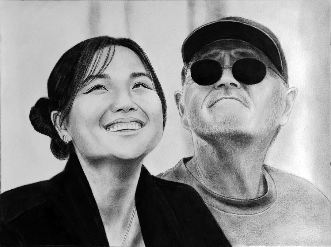 Custom Realistic Portrait Drawing From Photo, Gift for Men, Husband ...