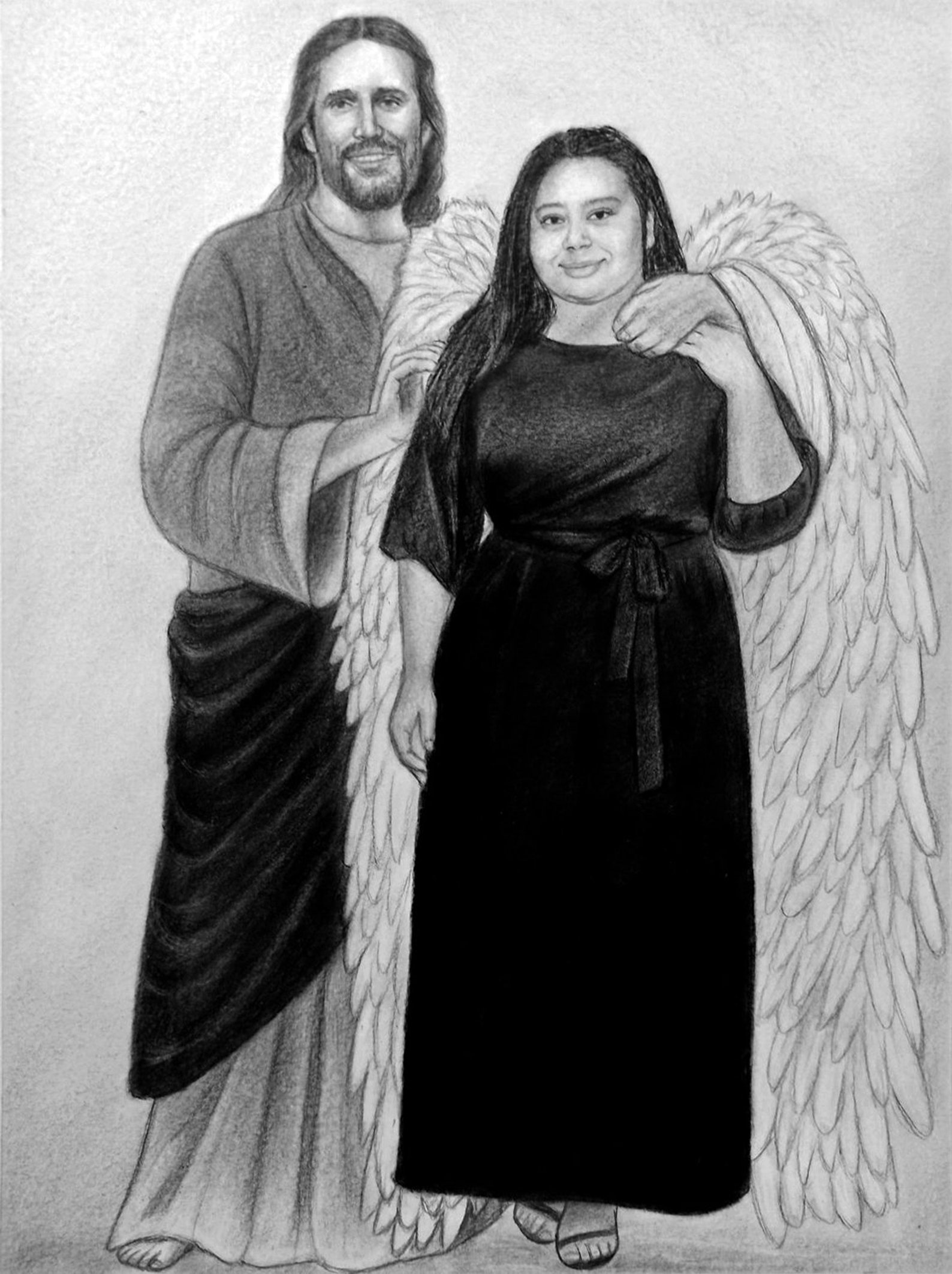 Custom Couple Portrait Custom Wedding Portrait From Photo Etsy