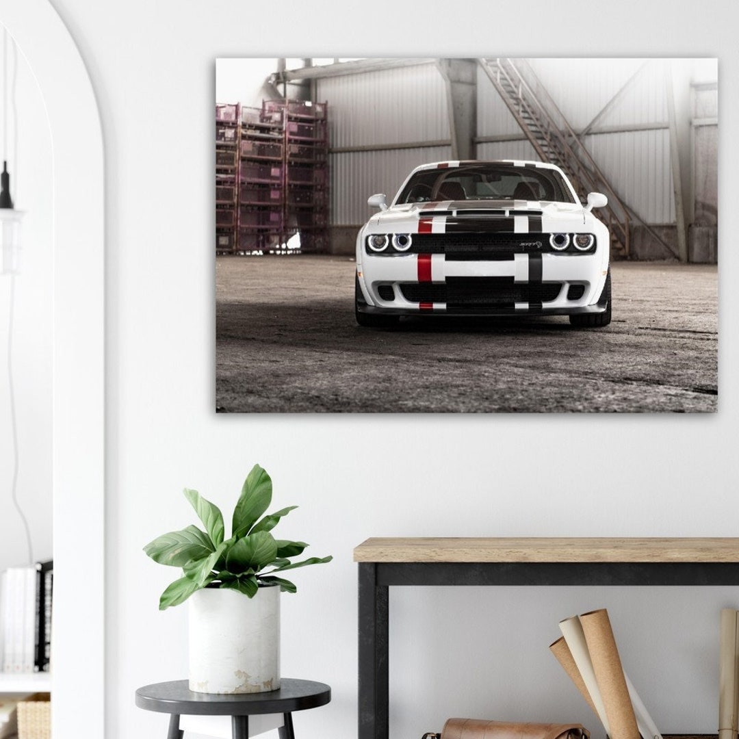 Dodge Challenger SRT Poster Muscle Car Poster Print Wall Art - Etsy Canada