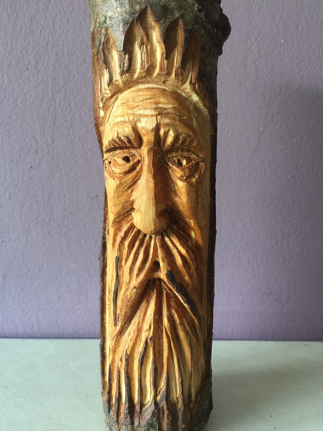 Handcrafted Woodspirit - Etsy