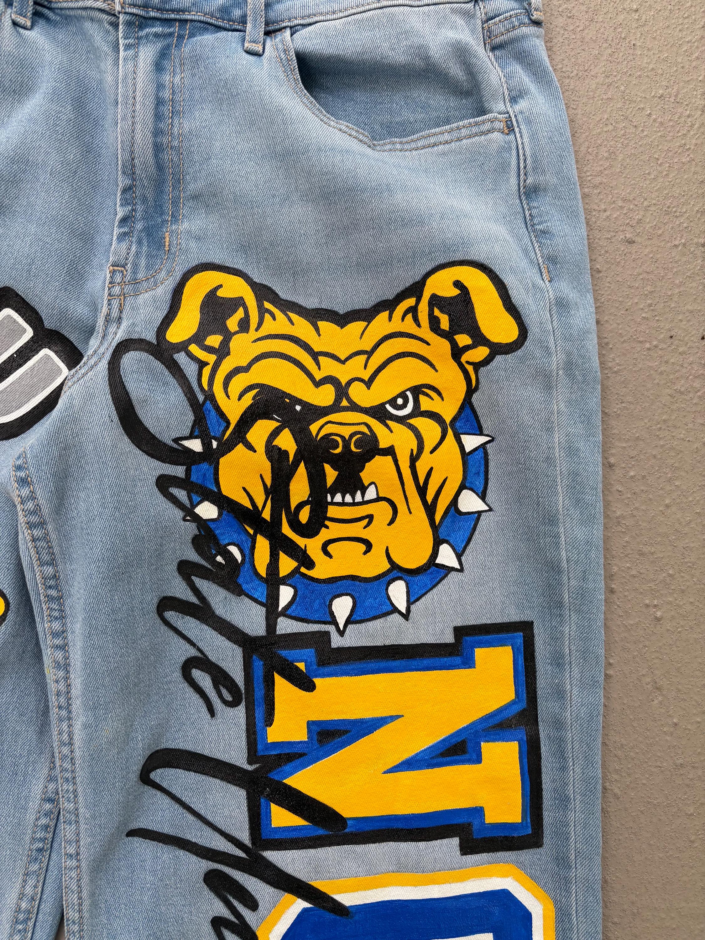 Homecoming Spirit Jeans - School Pride Jean - Senior Jeans - Spirit ...