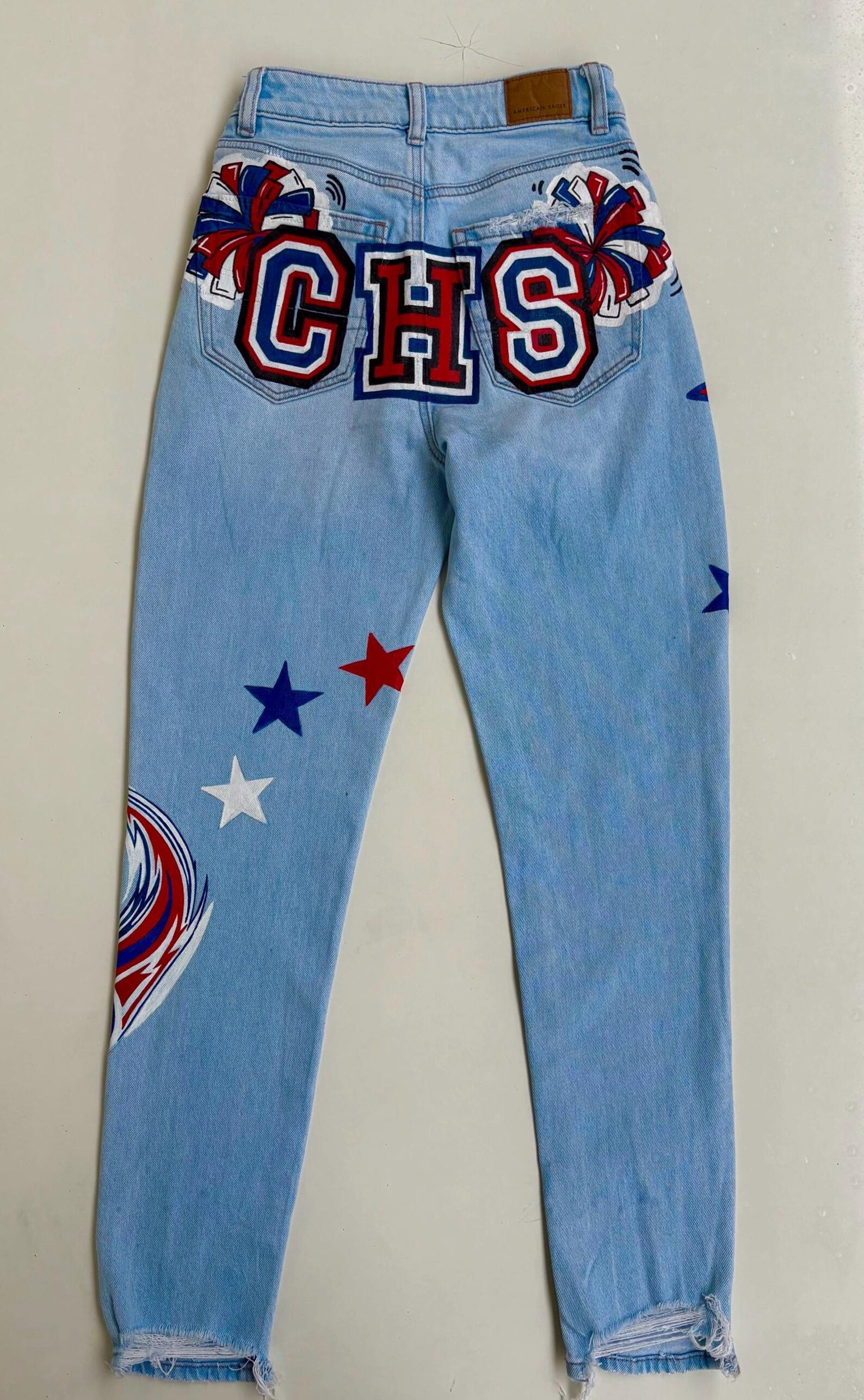 Homecoming Spirit Jeans - School Pride Jean - Senior Jeans - Spirit ...