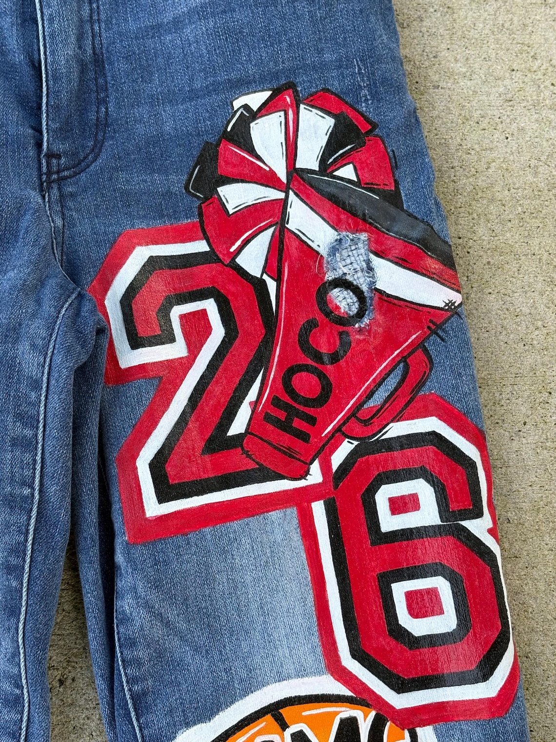 Homecoming Spirit Jeans - School Pride Jean - Senior Jeans - Spirit ...