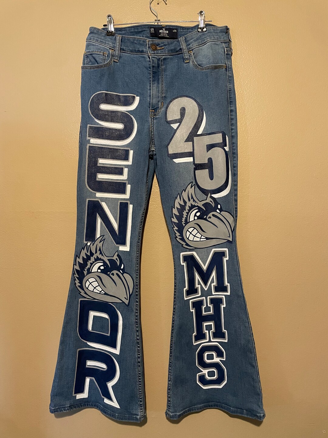 Homecoming Spirit Jeans - School Pride Jean - Senior Jeans - Spirit ...