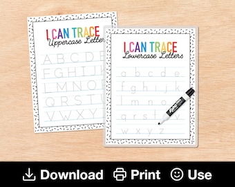 ABC Alphabet Letter Formation Worksheets Handwriting (Download Now) - Etsy