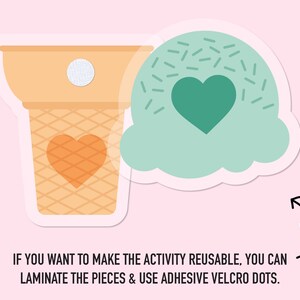 Ice Cream Shape Matching Game: Preschool Printable With 15 Shapes ...