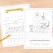Pirate Handwriting Practice, 8 Printable Tracing Worksheets, Preschool ...