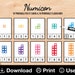 Printable Numicon Flashcards (numbers 1-10), Montessori Math Resource ...