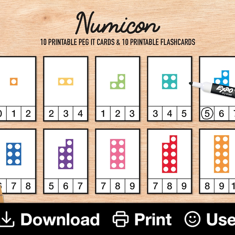 Montessori Pegs - Etsy