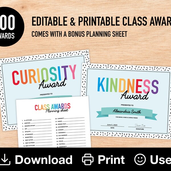 Student Superlatives - Etsy