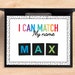 Editable Name Matching Activity 3 Letter Name I Can Spell - Etsy