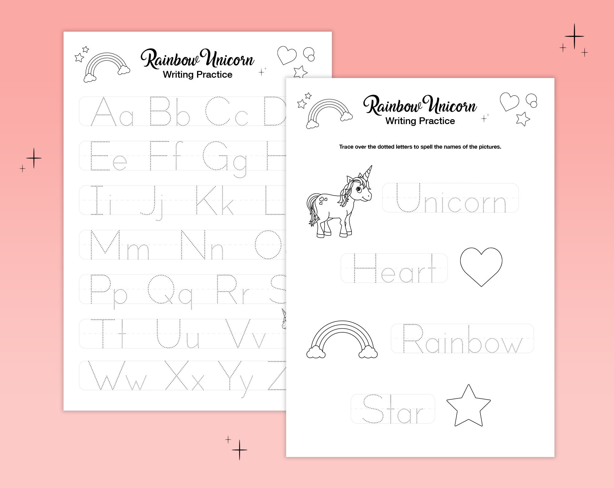 25 Unicorn Preschool Worksheets and Activities for Busy - Etsy UK