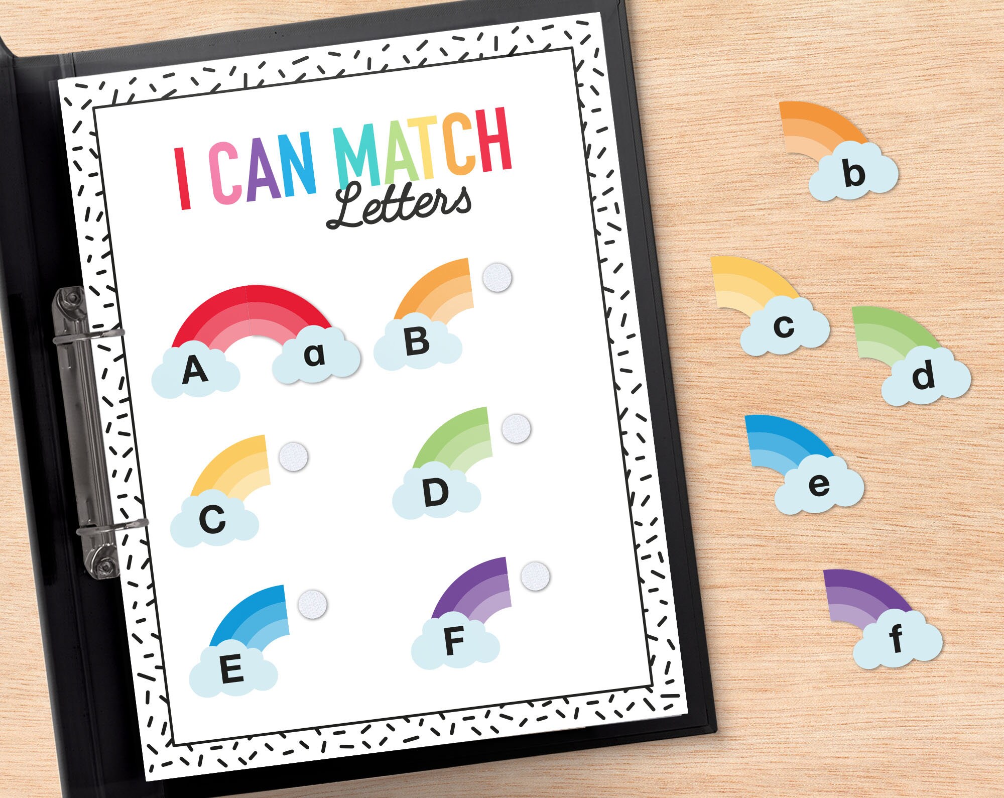 Printable A-Z Letter Matching Activity Alphabet Puzzle | Etsy