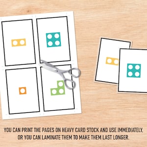 Printable Numicon Peg It Cards & Basic Flashcards (numbers 1-10 ...