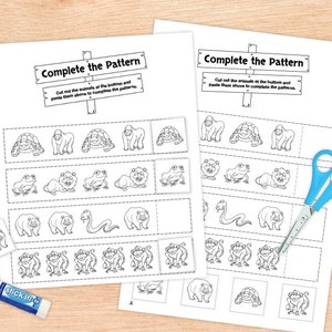 Zoo Animals Learning Packet (25 Pages): Worksheets and Activities for ...