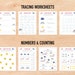 Unicorn Themed Printable Learning Packet 30 Pages Preschool - Etsy UK