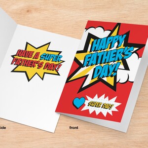 Fathers Day Party Bundle Printable, Gift Certificate, All About Super ...