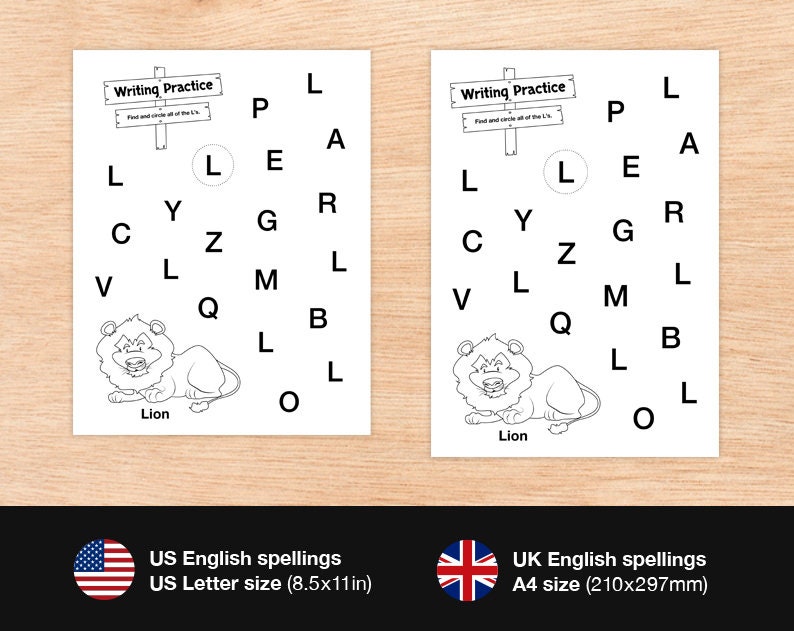 Zoo Animals Learning Packet (25 Pages): Worksheets and Activities for ...