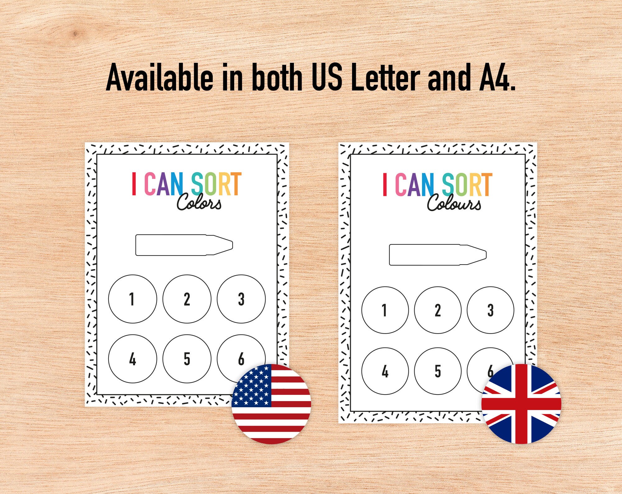 10 Color Sorting Activity Printable Toddler Busy Binder - Etsy