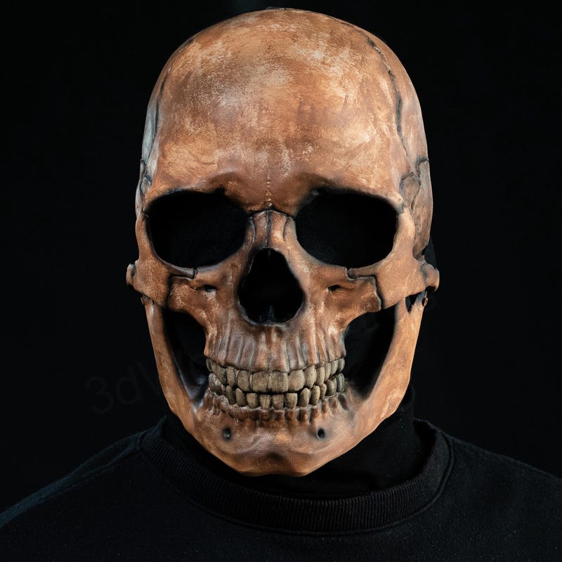 Realistic Human Face Mask - Etsy