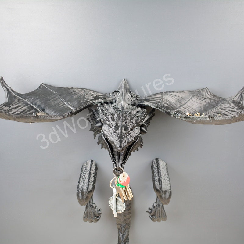 Dragon Wall Mount - Etsy