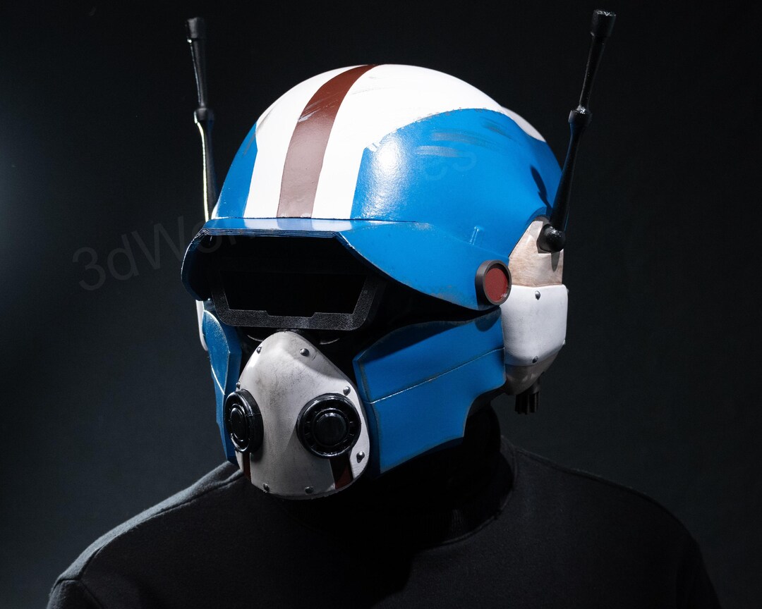 Cyberpunk Raider Helmet – Futuristic Sci-fi Helmet – Tactical Helmet ...