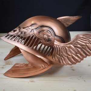 Winged Helmet Cosplay | Warrior Mask | Demon Mask | Malenia Helmet ...