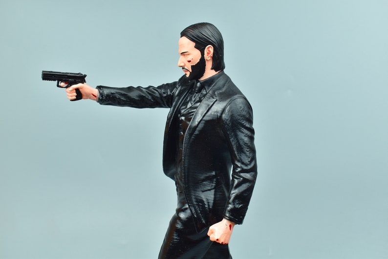 Keanu Reeves 3d Action Figure Custom Action Figure 3d Printed - Etsy