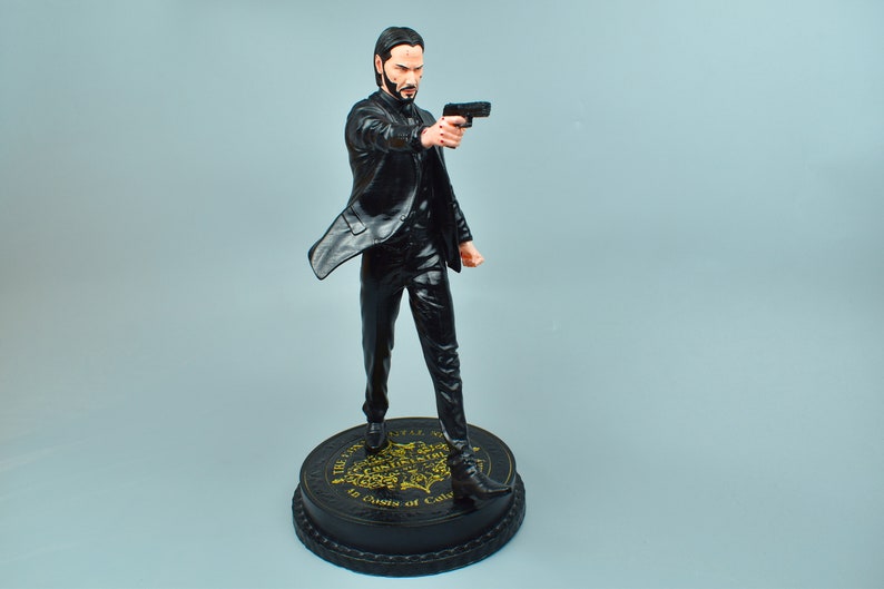 Keanu Reeves 3d Action Figure Custom Action Figure 3d Printed - Etsy