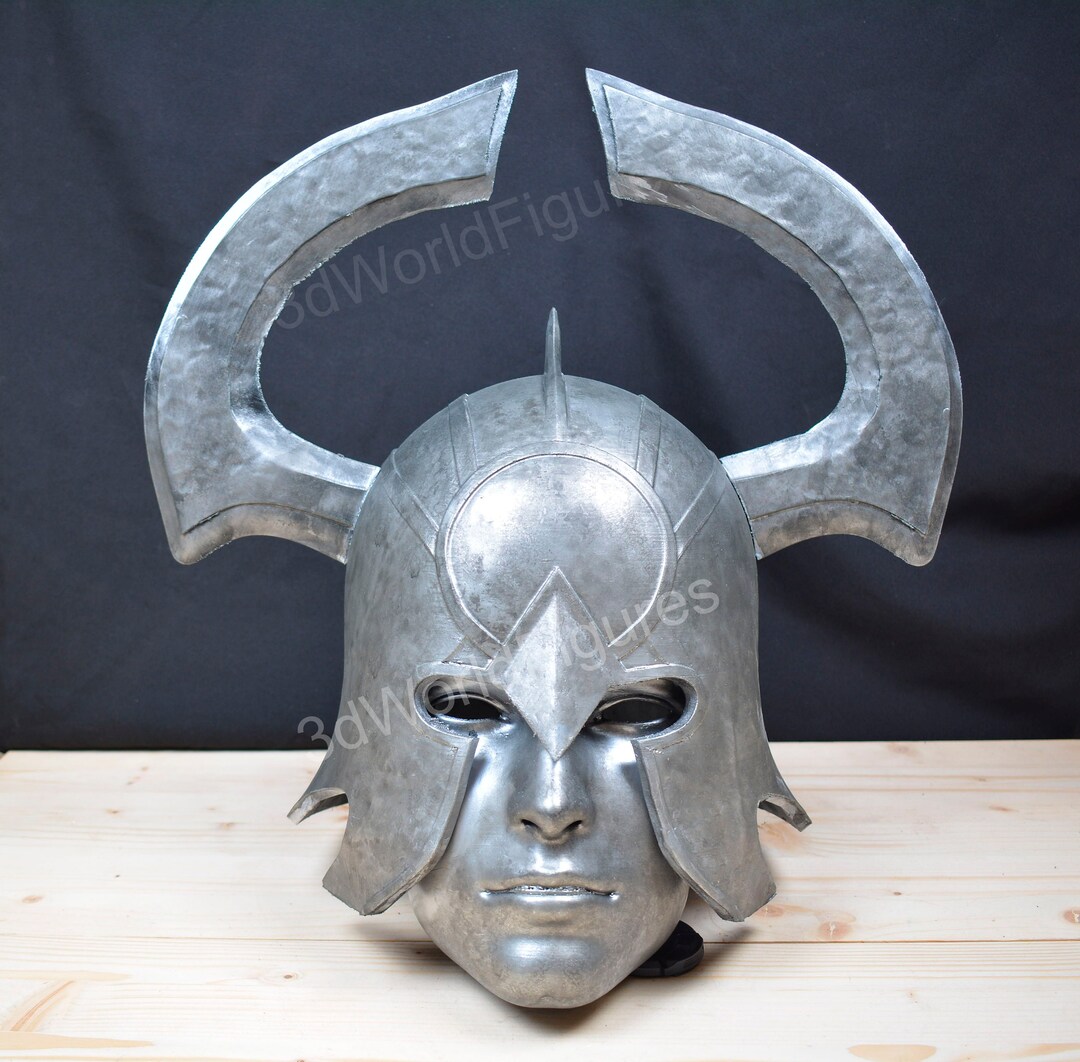 Gladiator Helmet Viking Helmet With Horns Kipchak Helmet Knight Helmet ...