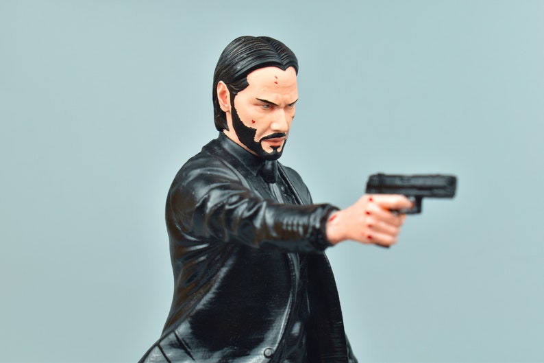 Keanu Reeves 3d Action Figure Custom Action Figure 3d Printed - Etsy