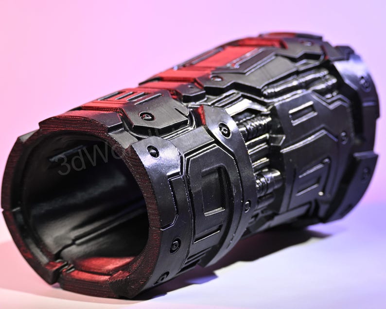 Cyberpunk Armored Arm – Arm Bracer – Sci Fi Cosplay Prop – Futuristic ...