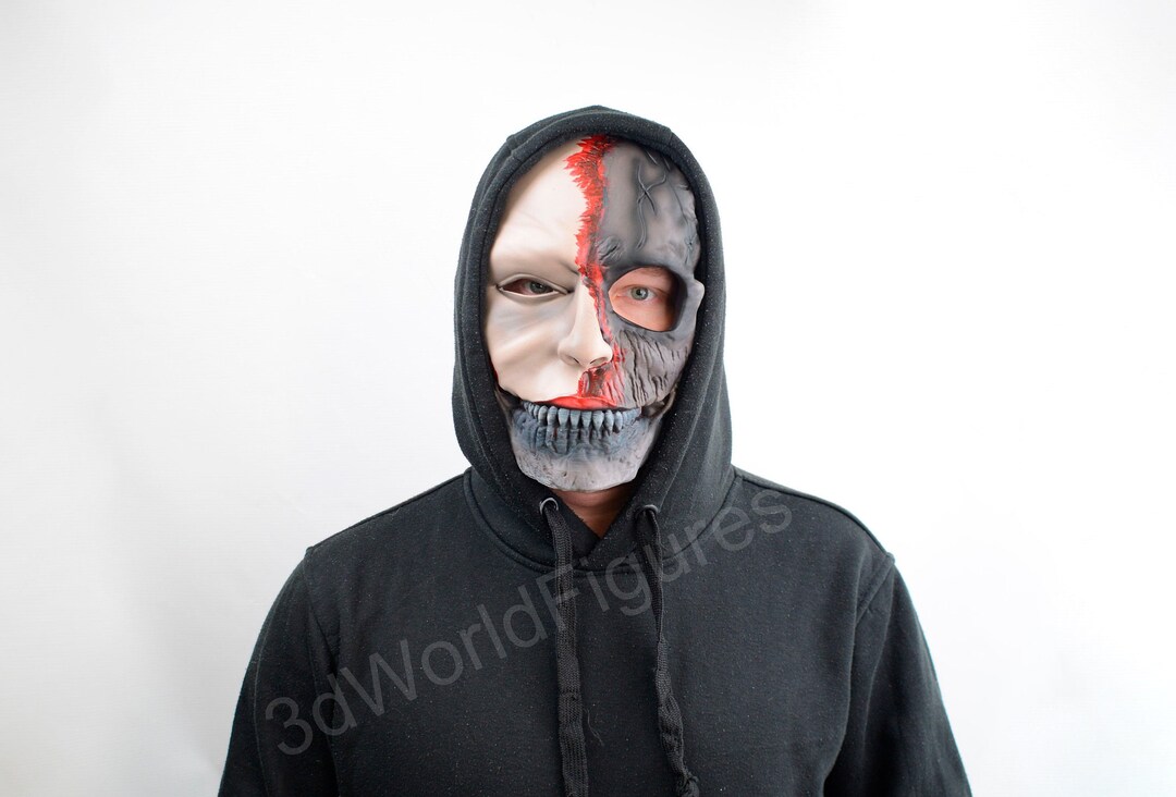 Zombie Mask Halloween Mask Cosplay Mask Skull Mask 3d Printed Mask ...