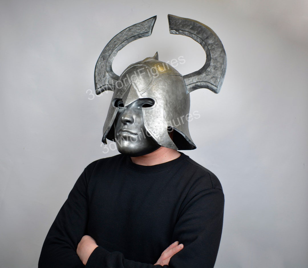 Gladiator Helmet Viking Helmet With Horns Kipchak Helmet Knight Helmet ...