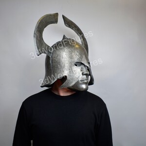 Gladiator Helmet Viking Helmet With Horns Kipchak Helmet Knight Helmet ...