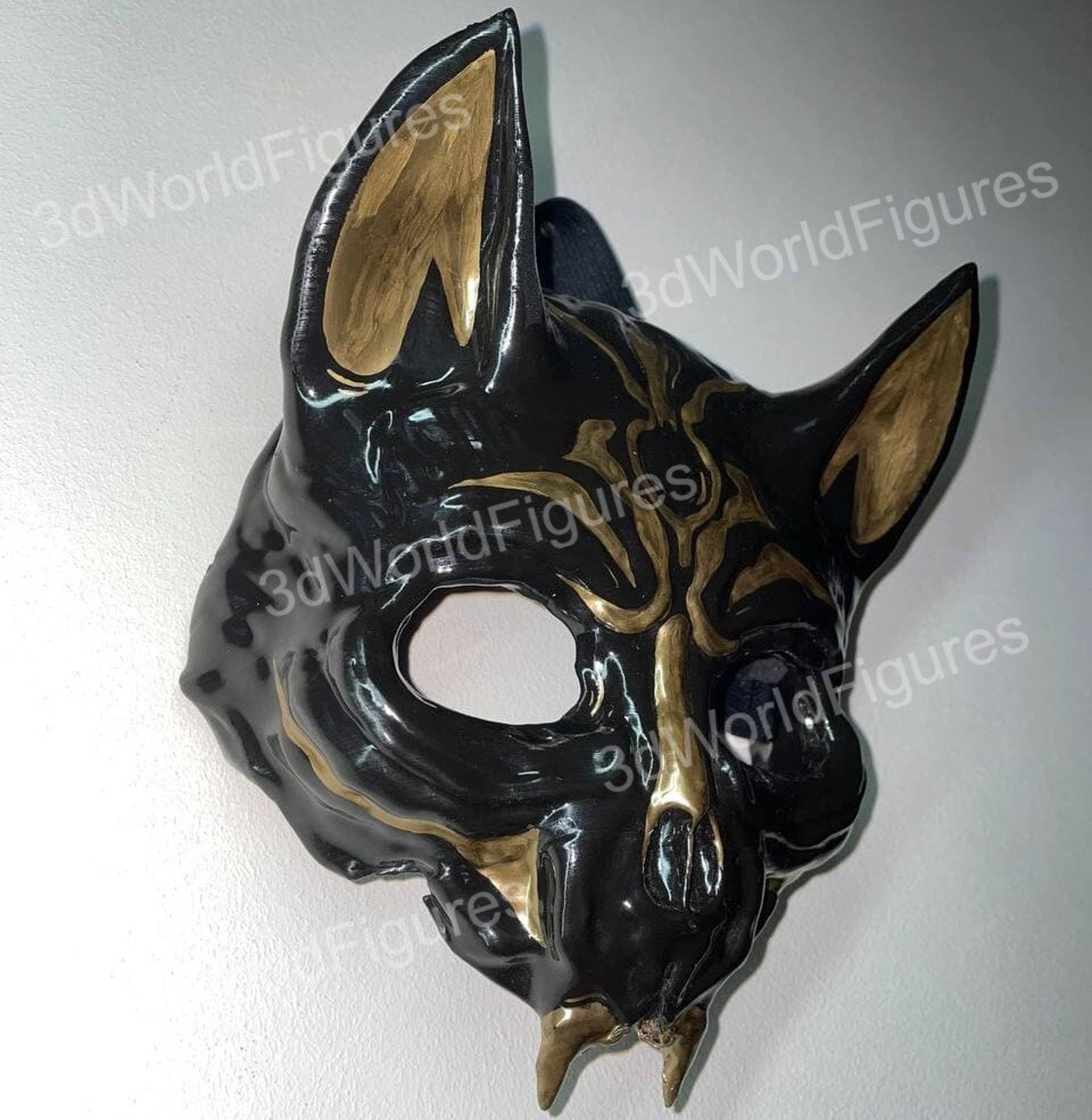 Cat Mask Animal Mask Cosplay Mask Mask 3d Skeletor Egyptian | Etsy