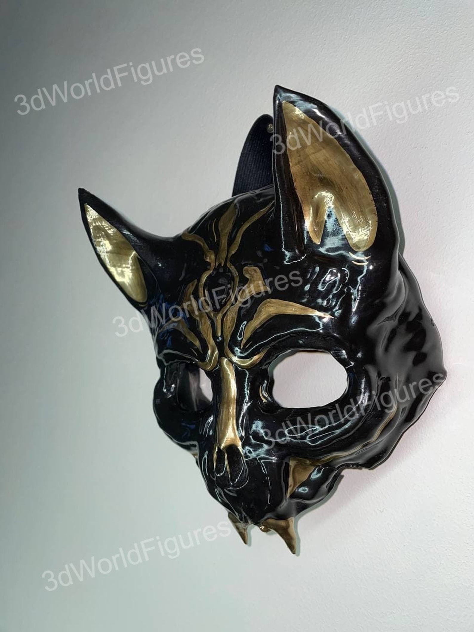 Cat Mask Animal Mask Cosplay Mask Mask 3d Skeletor Egyptian | Etsy