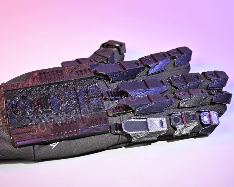 Cyberpunk Armor Glove – Exoskeleton Arm – Sci Fi Prop – Cyber Hand ...