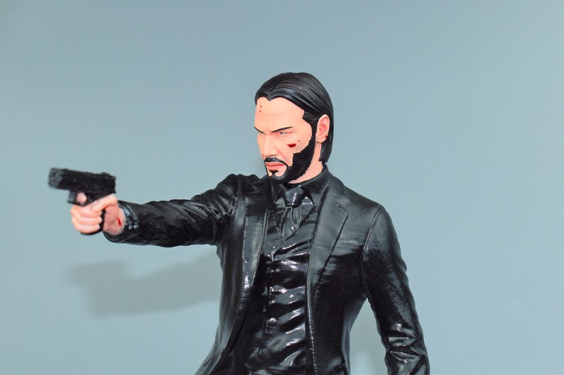 Keanu Reeves 3d Action Figure Custom Action Figure 3d Printed - Etsy