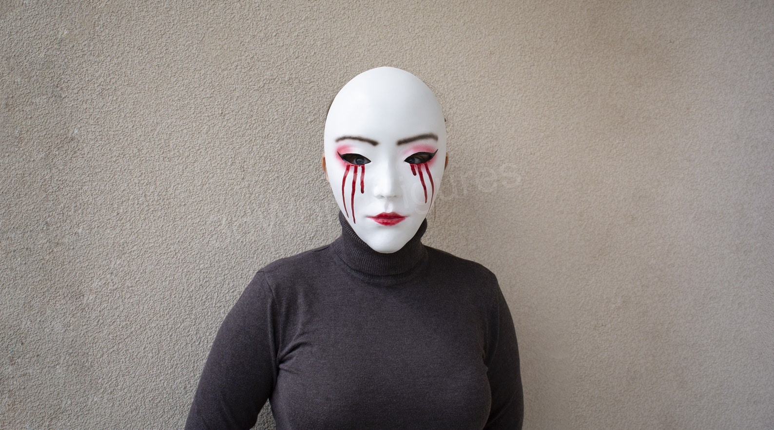Full Masks Chinese Mask Bloody Mask Samurai Mask White Mask Masquerade ...